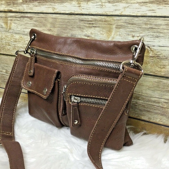 Fossil | Bags | Fossil Sutter Brown Leather Crossbody Purse Bag | Poshmark